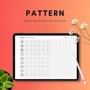 20 PDF Files Mandala Tracing Template ,traning Pattern,instant Download,handmade,digital Paper ...