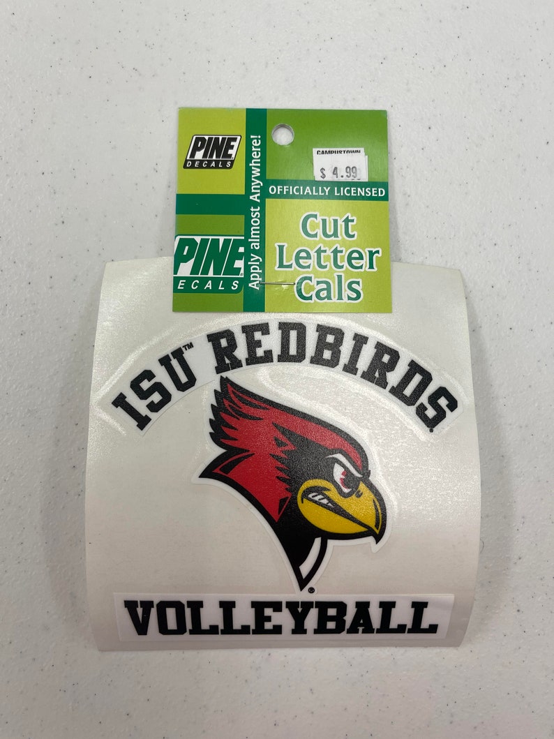 Illinois State University Redbirds Sport Decals - Etsy