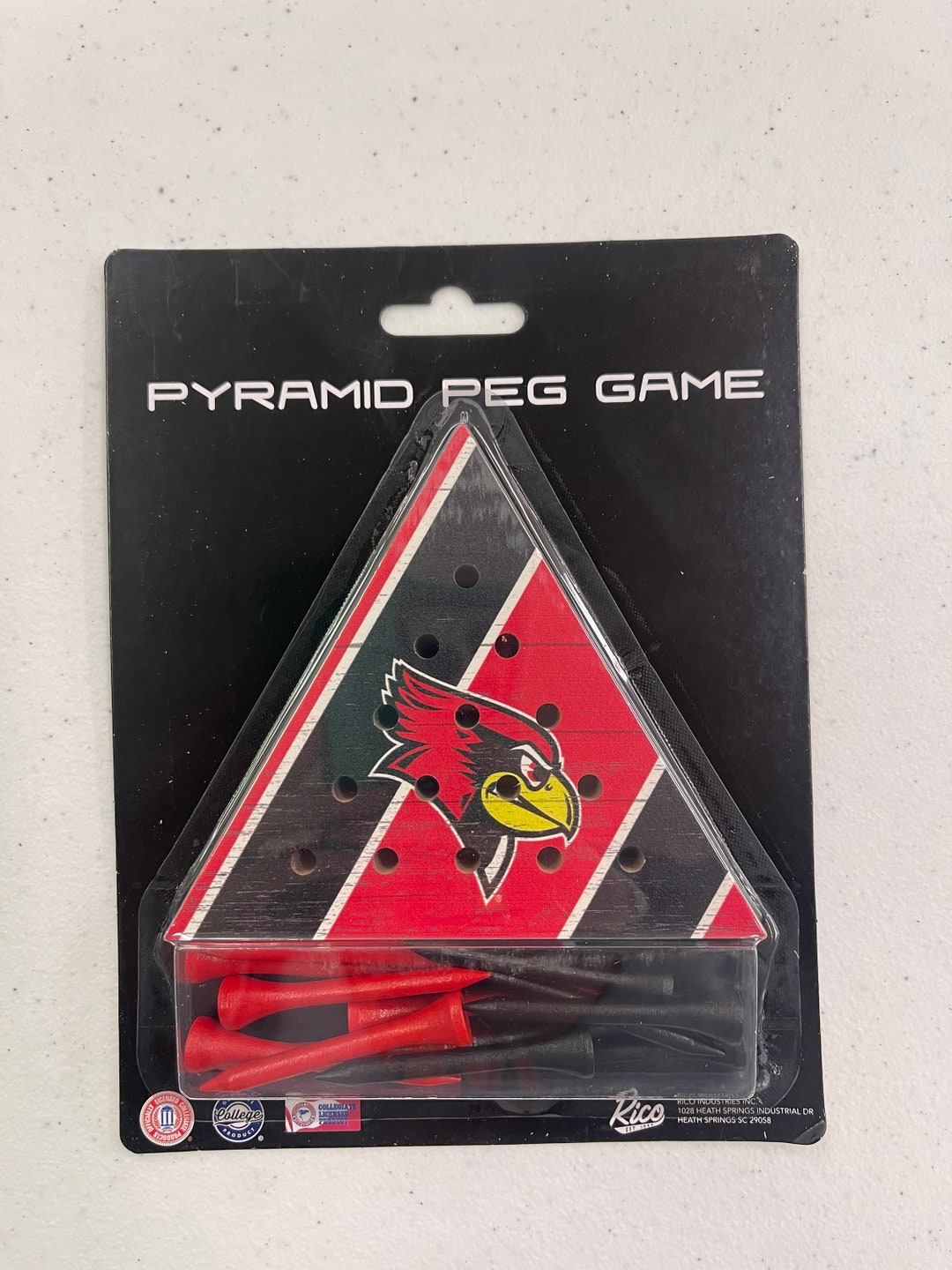 Illinois State University Pyramid Peg Game - Etsy