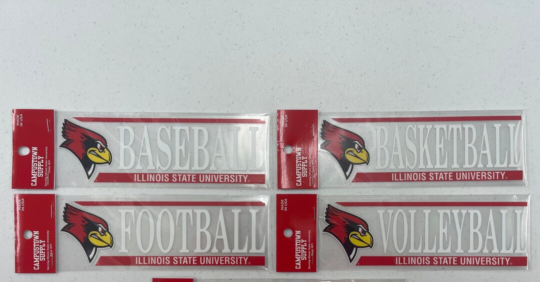 Illinois State University Redbirds Decal - Etsy