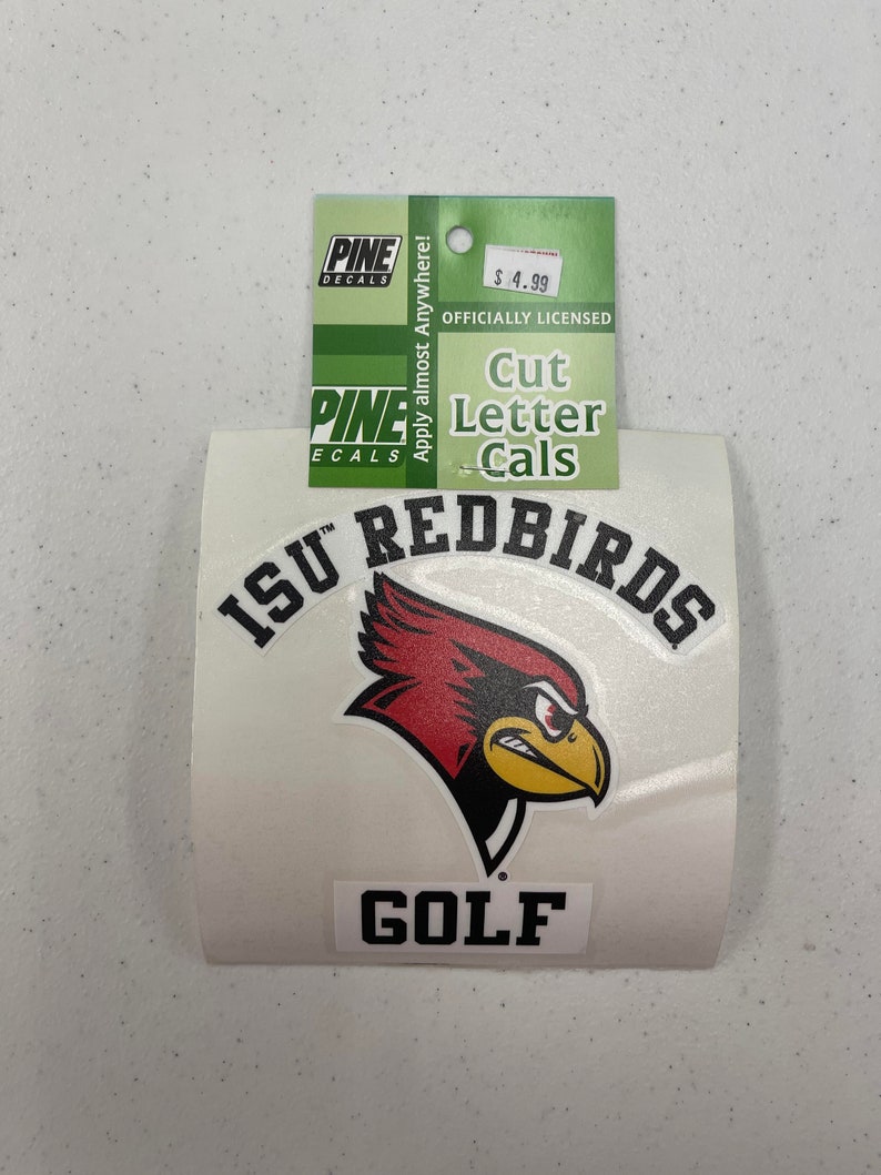 Illinois State University Redbirds Sport Decals - Etsy
