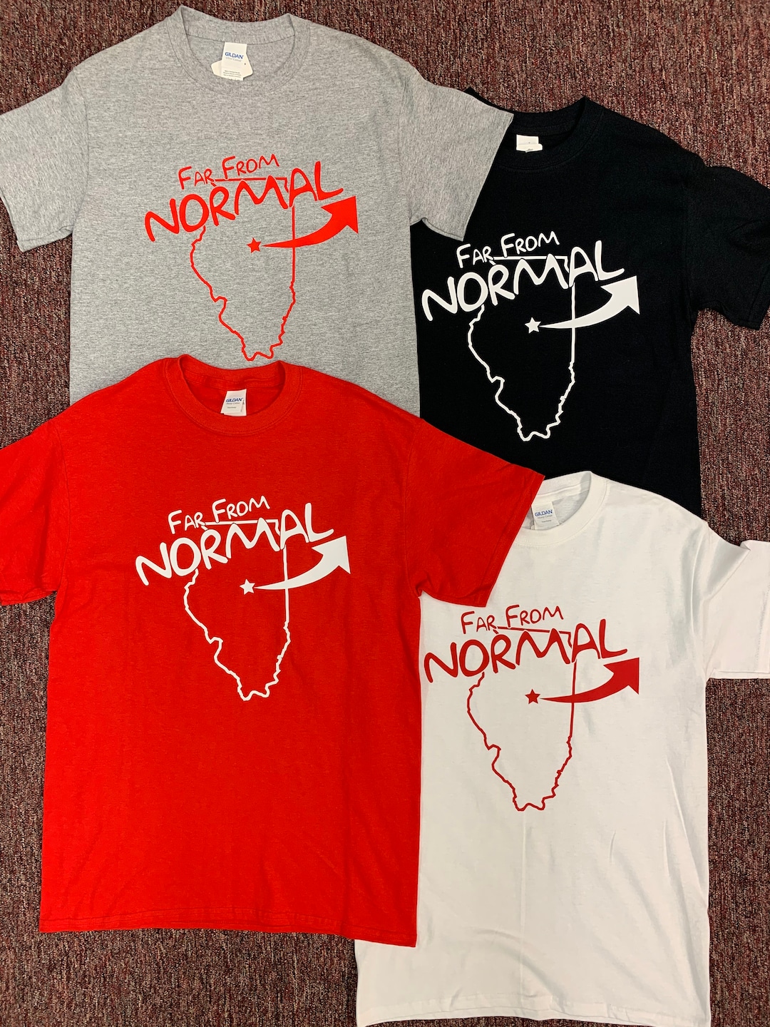 Far From Normal Tees - Etsy