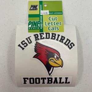 Illinois State University Redbirds Sport Decals - Etsy
