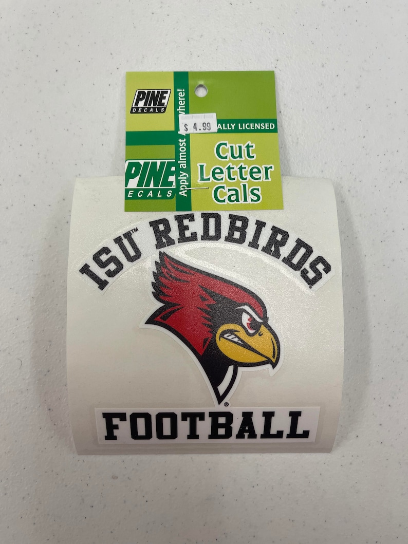 Illinois State University Redbirds Sport Decals - Etsy