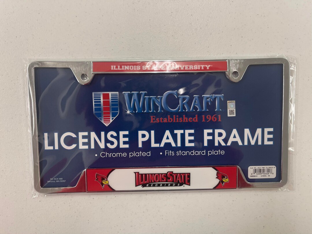 Illinois State University License Plate - Etsy