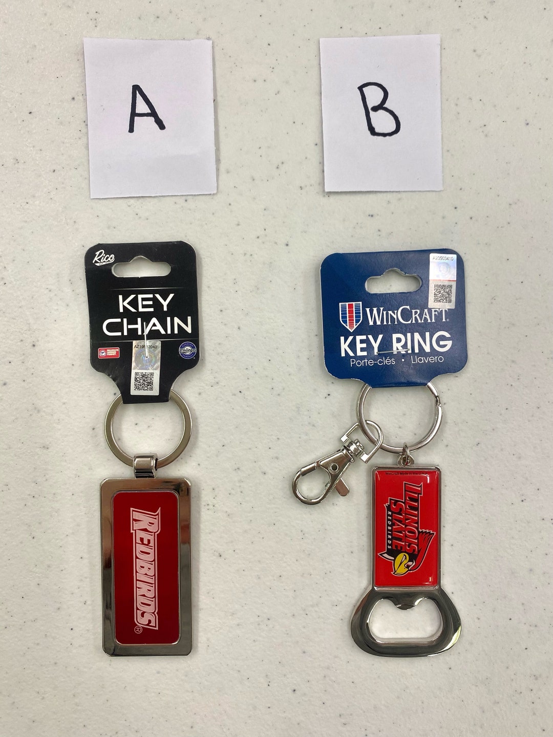 Illinois State University Redbirds Keychain - Etsy