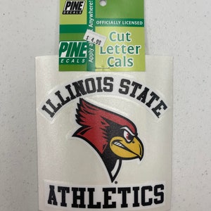Illinois State University Redbirds Sport Decals - Etsy