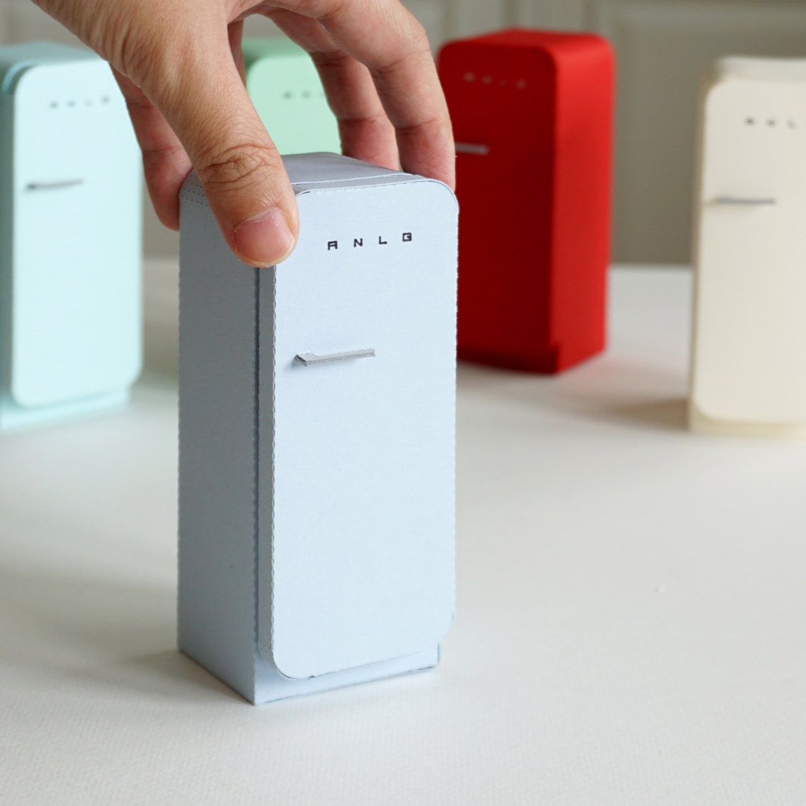 Vintage Fridge Template PDF File SVG and DXF File for - Etsy Canada