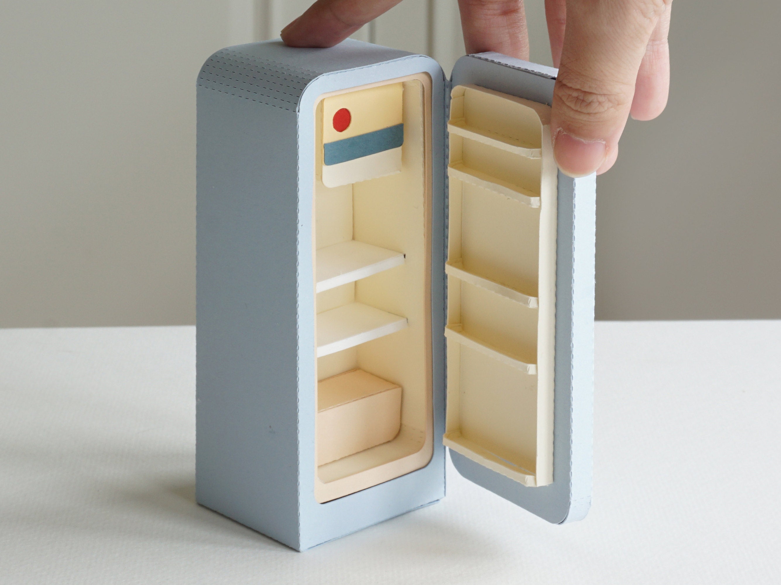 Vintage Fridge Template PDF File SVG and DXF File for - Etsy Canada