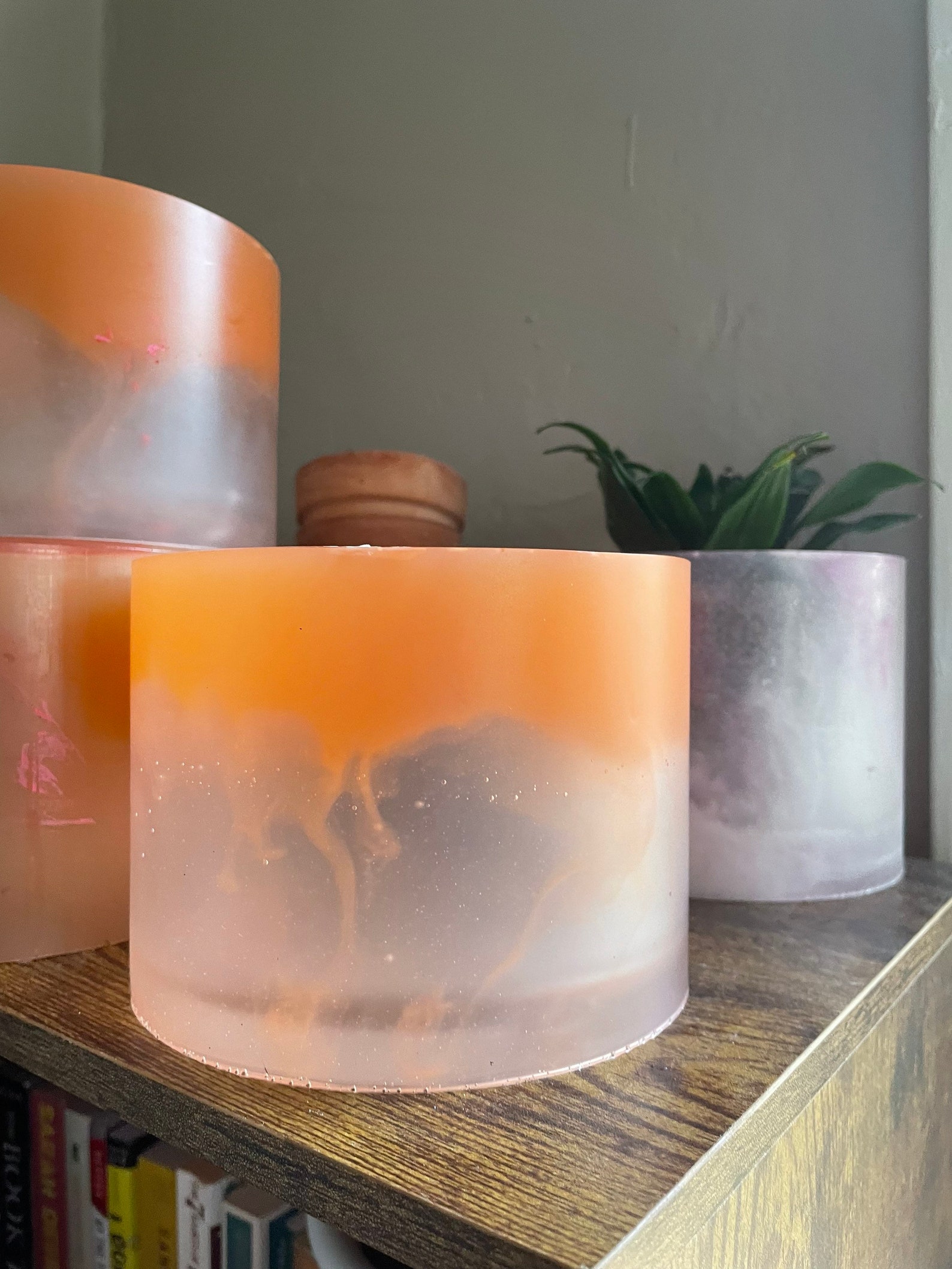 Frosted Glass Style Planter Pot - Etsy