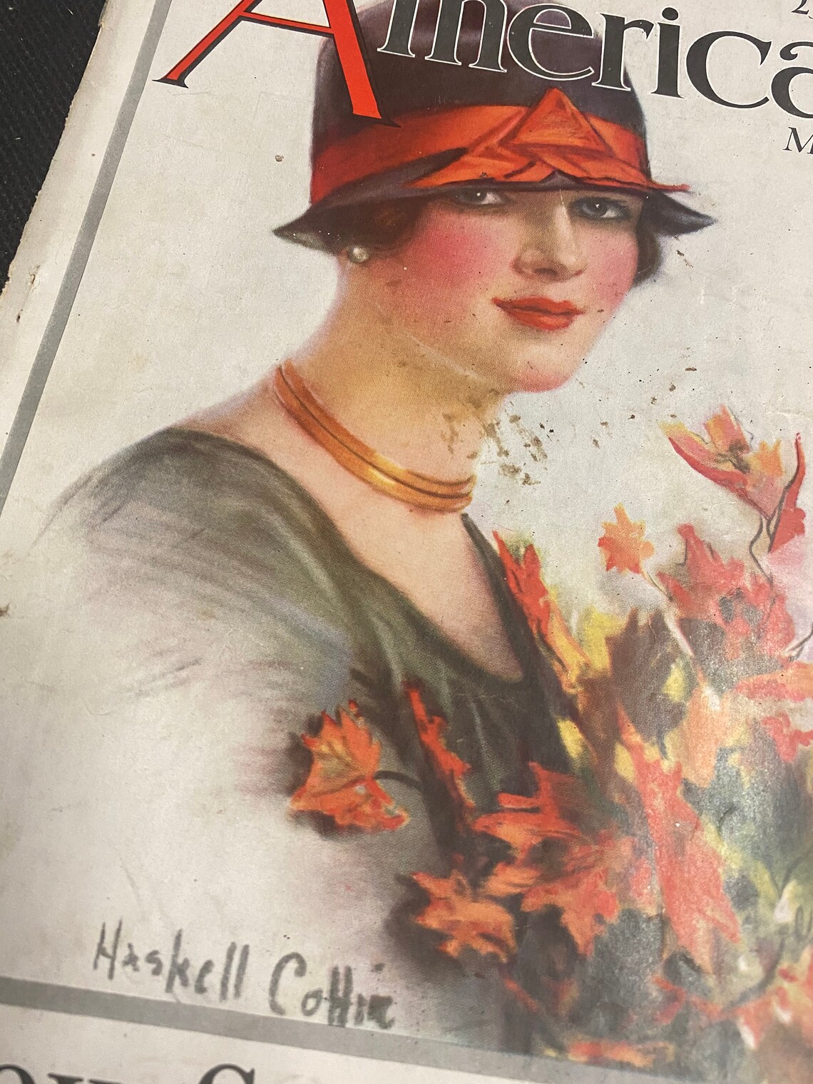 The American Magazine Oct. 1926 VGC. Color Cover - Etsy