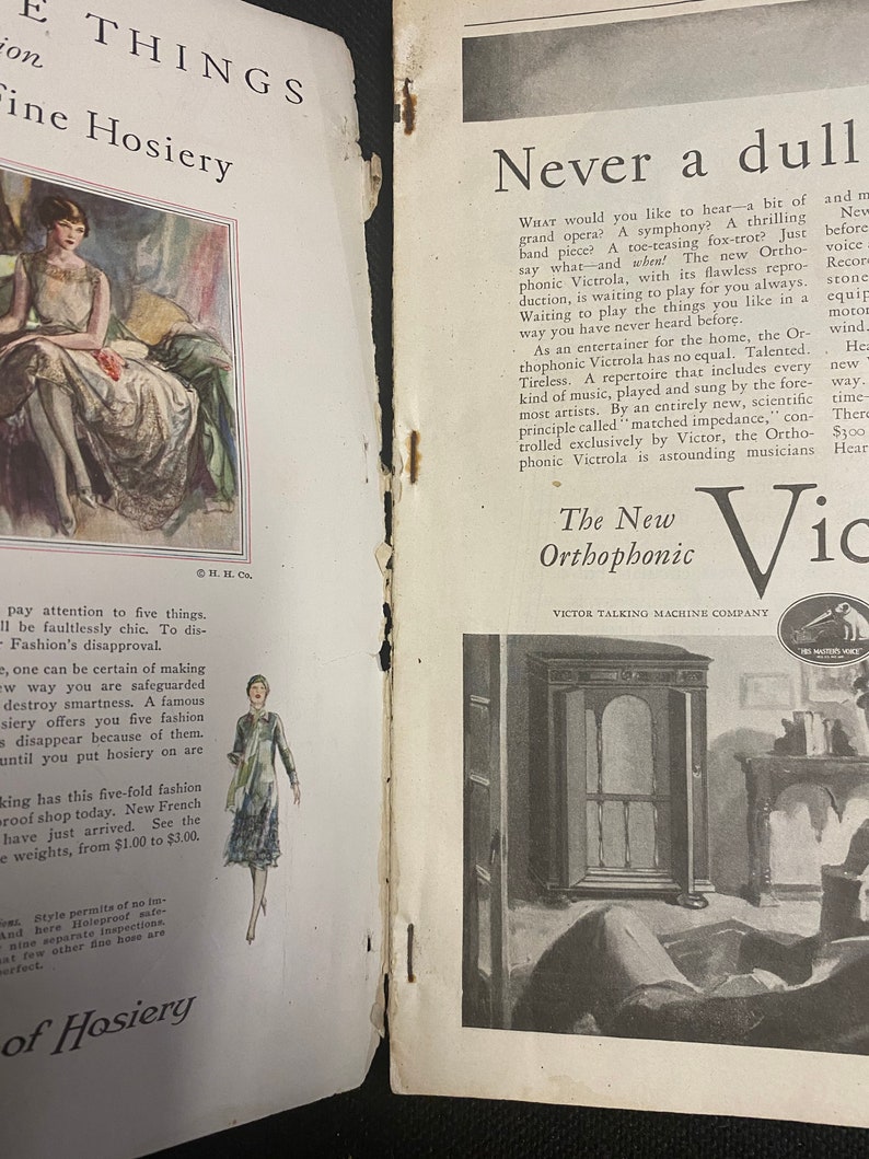 The American Magazine Oct. 1926 VGC. Color Cover - Etsy