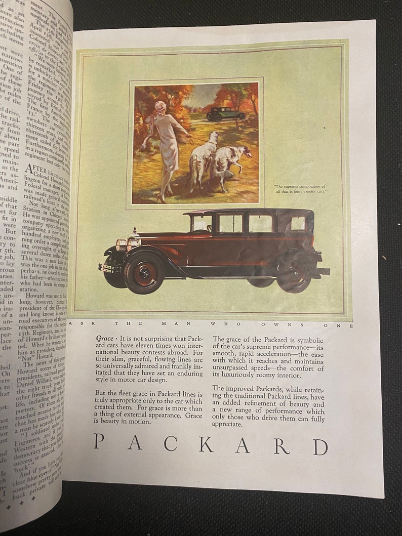 The American Magazine Oct. 1926 VGC. Color Cover - Etsy