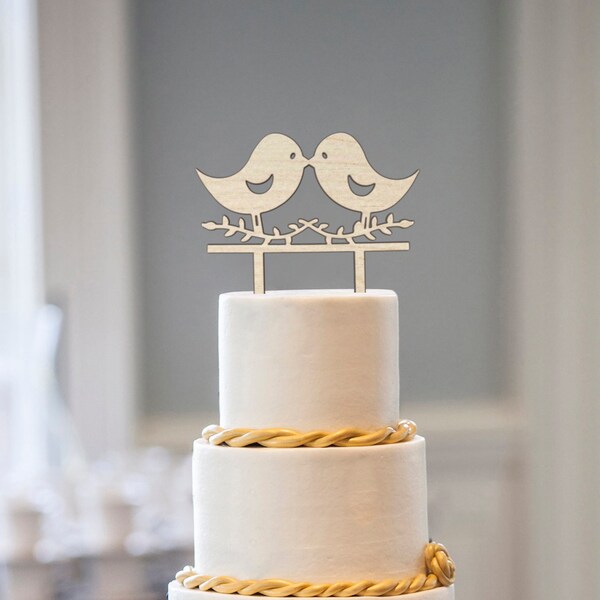 Bird Cake Toppers - Etsy