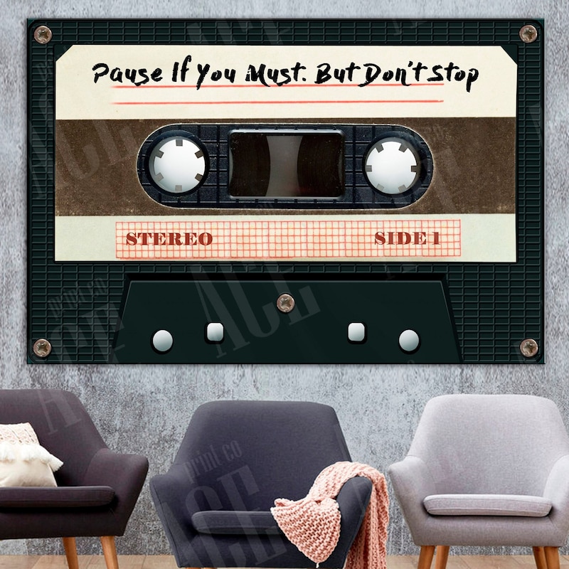 Cassette Tape Wall Art - Etsy