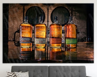 Bourbon Whiskey Scotch Drink Decal Wall Decal Vinyl Decal Wall Art ...