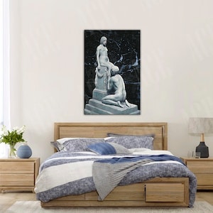 Stephan Sinding 'adoration' Sculpture Reproduction Print on Canvas - Etsy