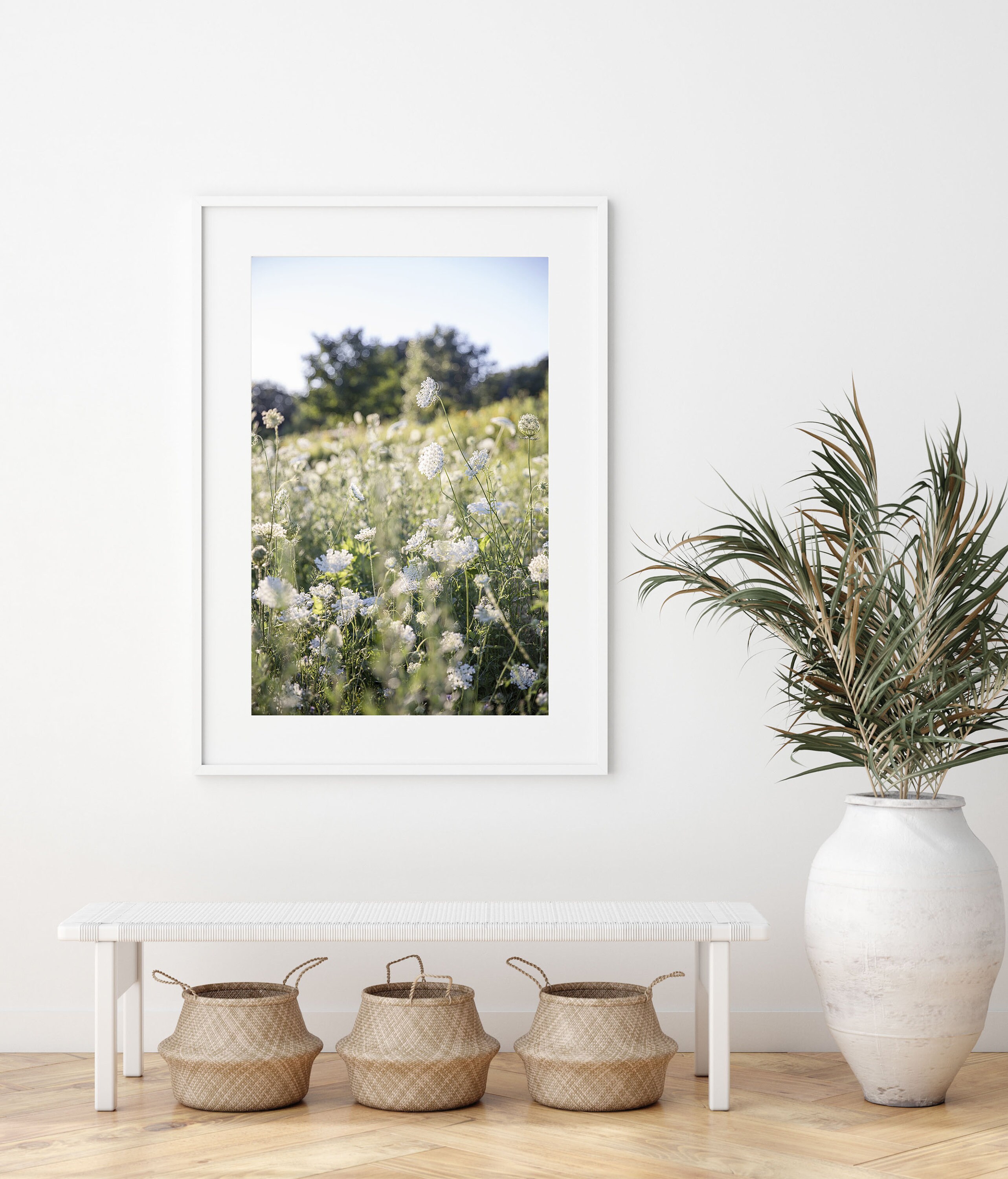Wildflower Field Print, Photography Art Print, Digital Download Photo ...