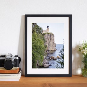 Split Rock Lighthouse Print Photography Art Print Digital | Etsy