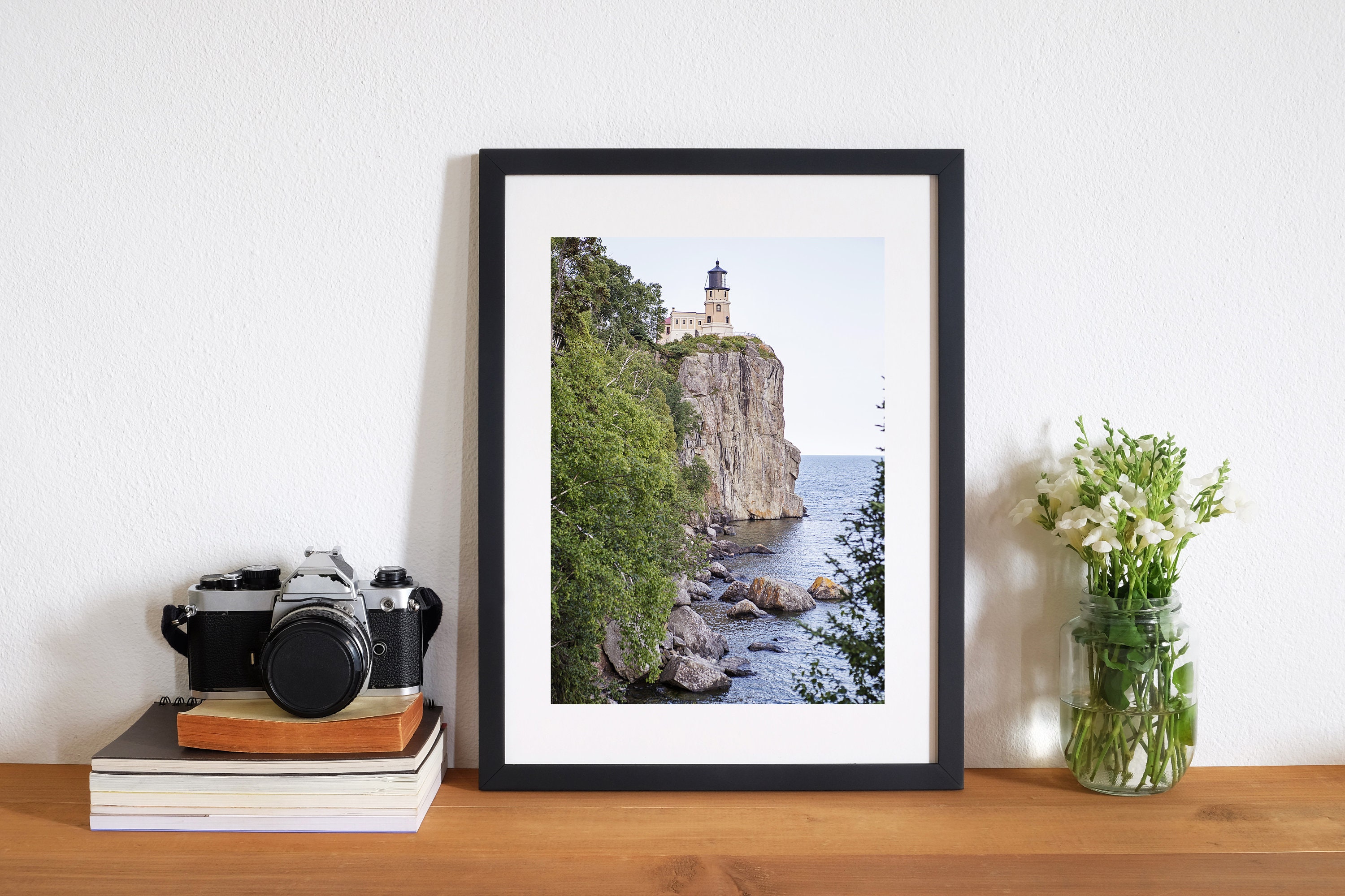 Split Rock Lighthouse Print Photography Art Print Digital - Etsy