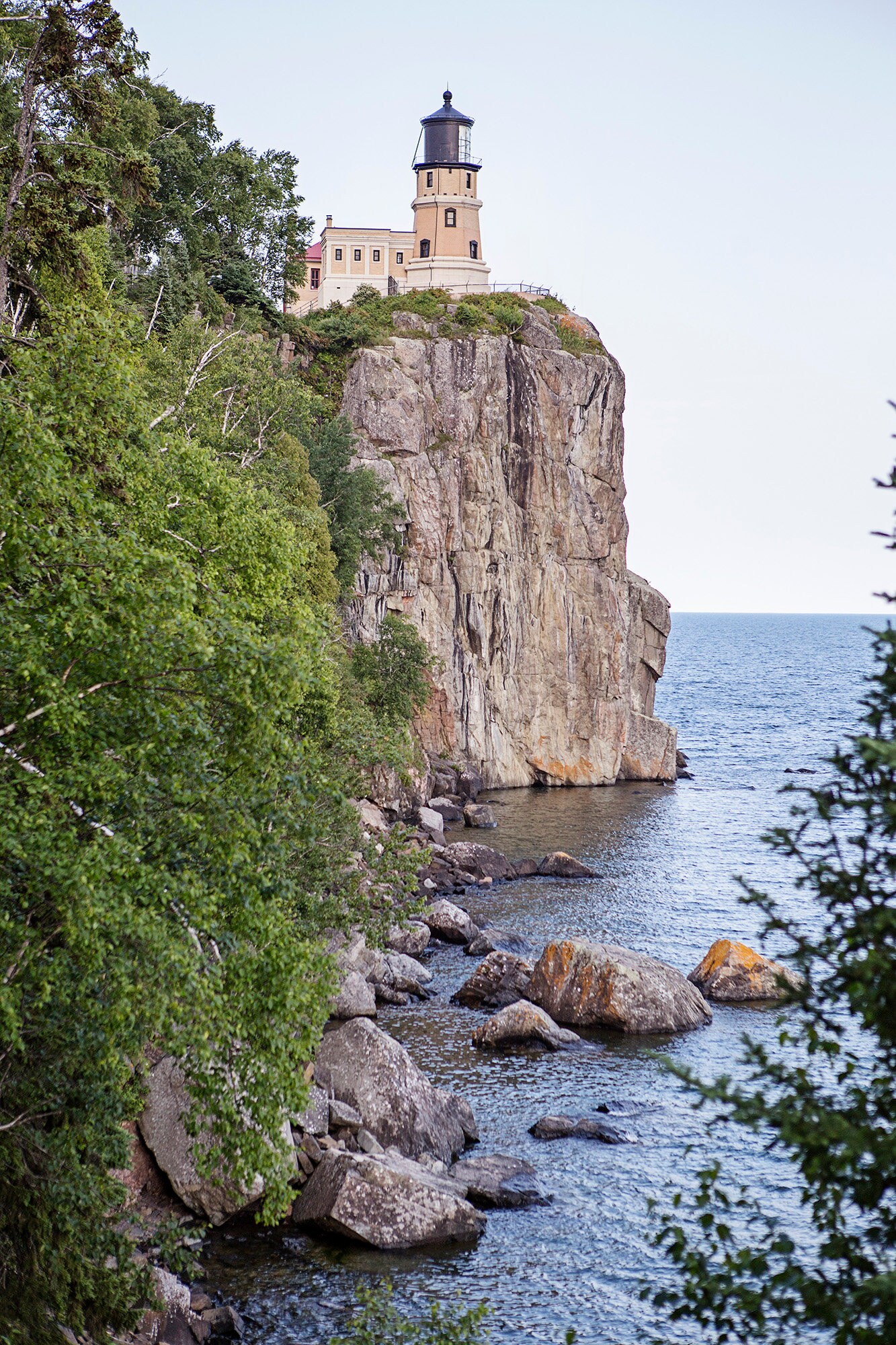 Split Rock Lighthouse Print photography art print digital | Etsy