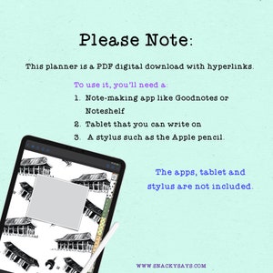 In Love With Korea Digital Notebook, Good Notes, Noteshelf, Ipad, Hyper ...