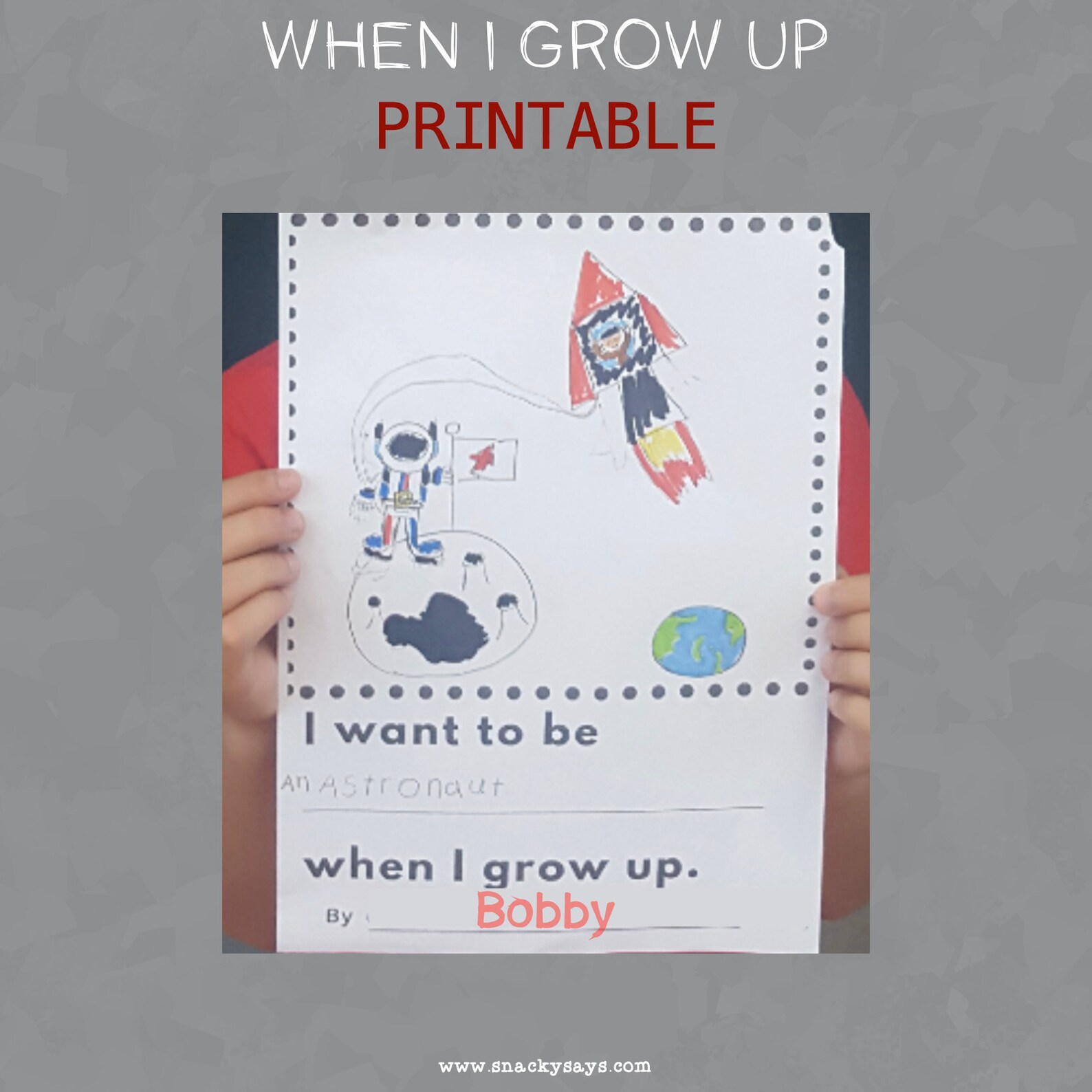 When I Grow up Printable & Companion Powerpoint Presentation - Etsy