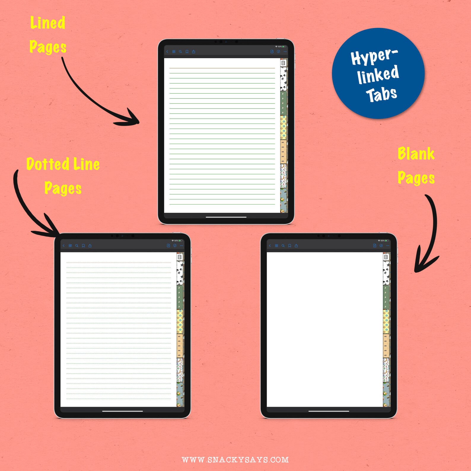 In Love With Korea Digital Notebook, Good Notes, Noteshelf, Ipad, Hyper ...