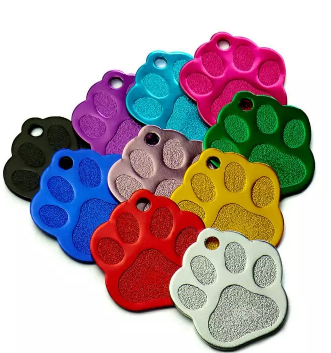 Engraved Medal for Dog and Cat, Several Colors to Choose From, Diamond ...