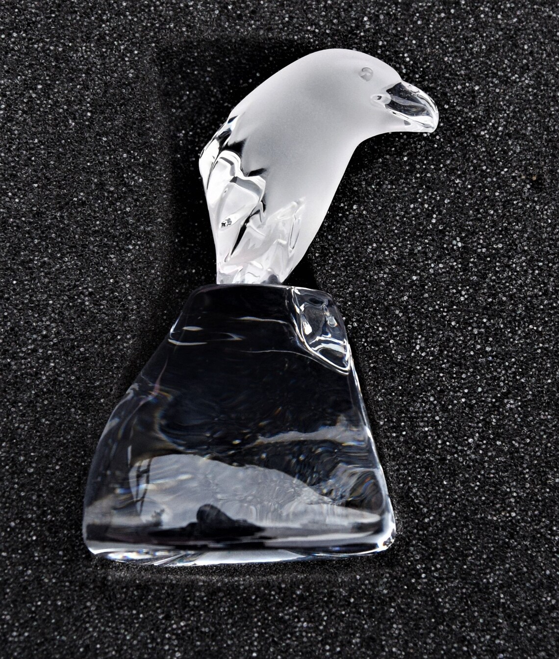 BALD EAGLE SWAROVSKI Ebeling & Reuss Crystal Signatures in Original Box ...