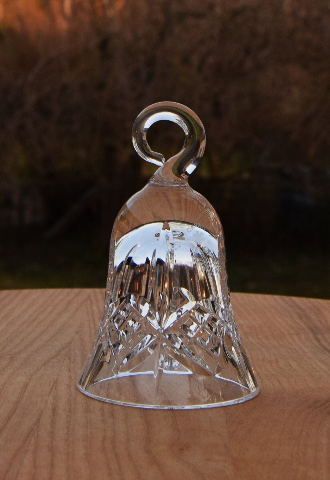 CUT CRYSTAL BELL, Cavan Irish Crystal, Ireland Free Shipping - Etsy