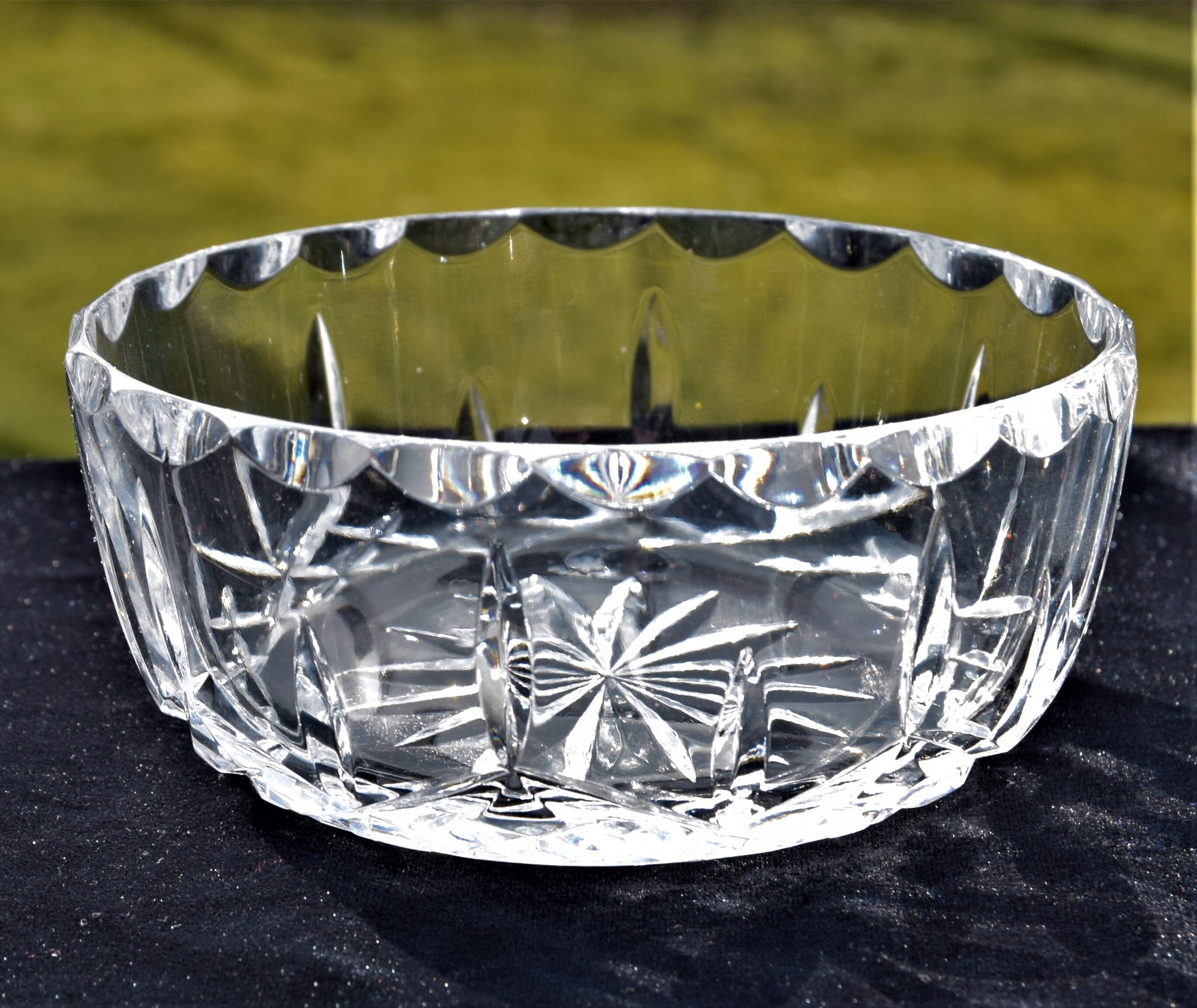 SUGERBOWL + CREAMER in Cut Crystal, Cavan Irish Crystal, Innisfree ...