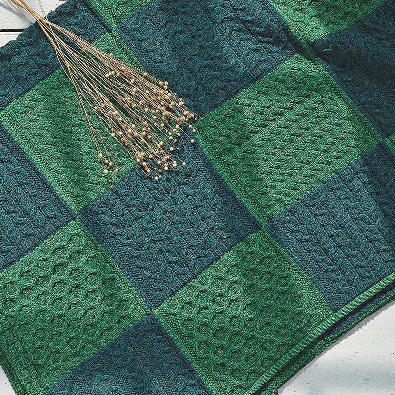 Aran Blanket - Etsy