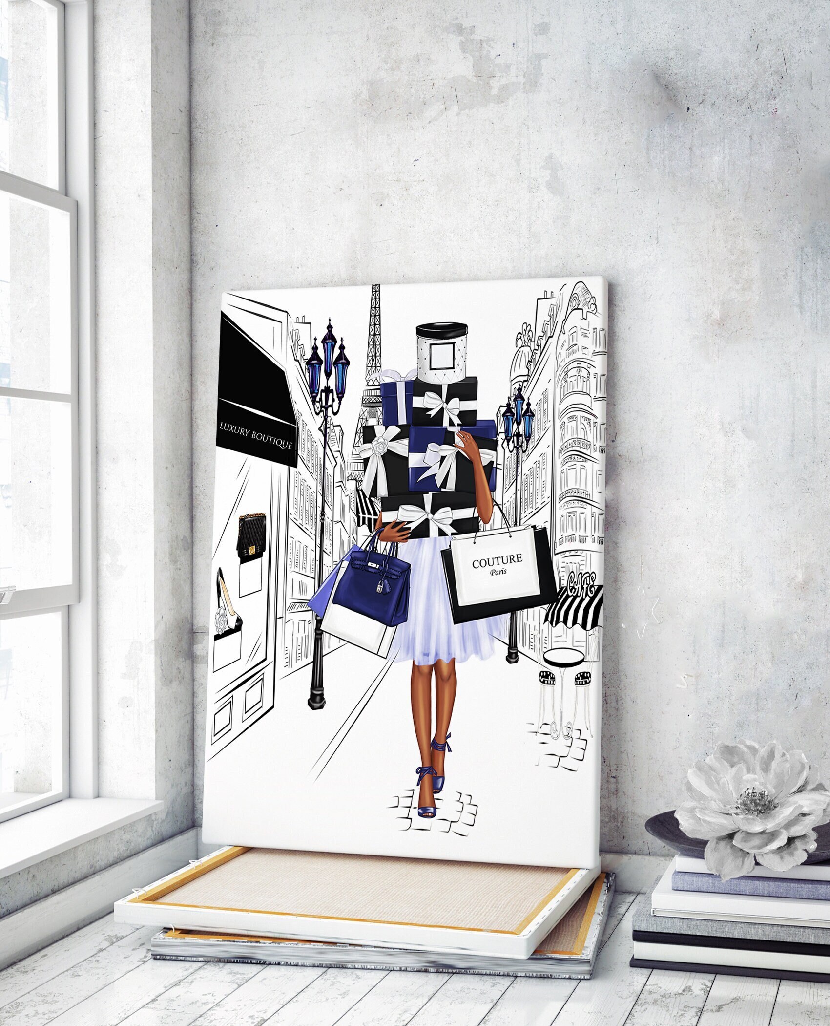 Fashion Wall Art Canvas Fashion Prints Fashion Poster Perfume - Etsy