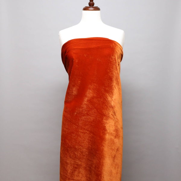 Orange Velvet - Etsy