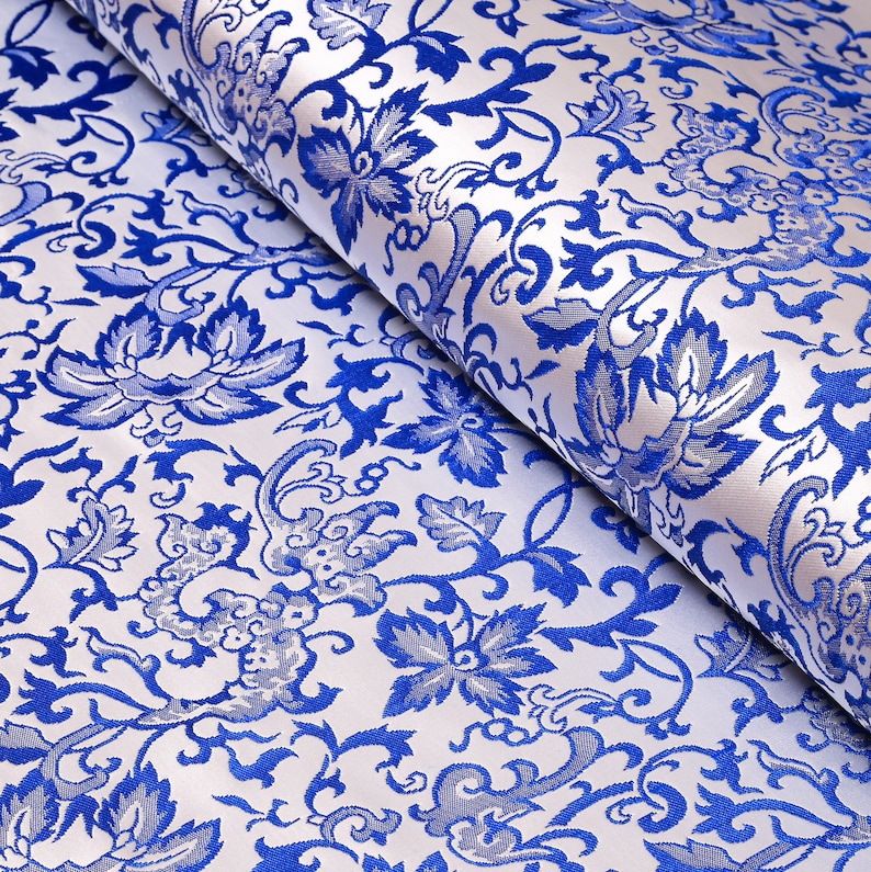 Brocade Fabric Satin Tapestry 27 Inches or 58 Inches Wide - Etsy