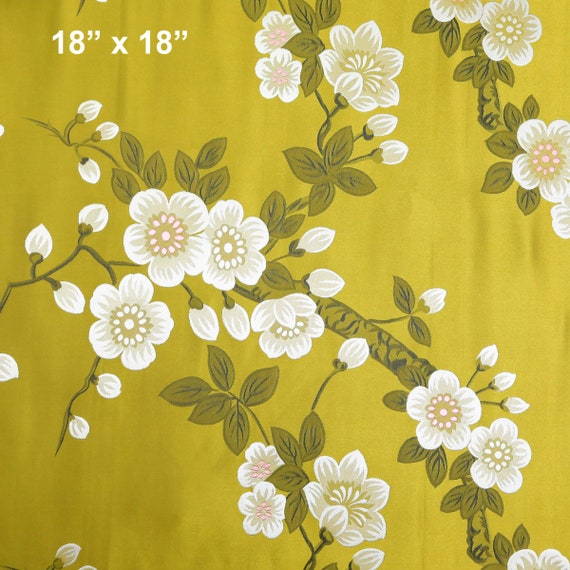Large Scale Floral Jacquard Brocade Fabric Fabric by the Yard,29 Inches ...