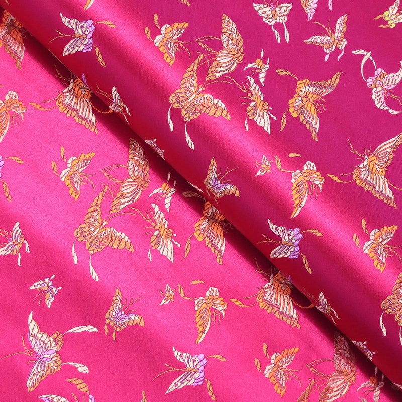 Fuchsia Fabric - Etsy