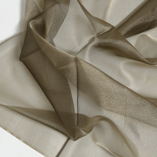 Sheer Gold Sparkle Fabric - Etsy