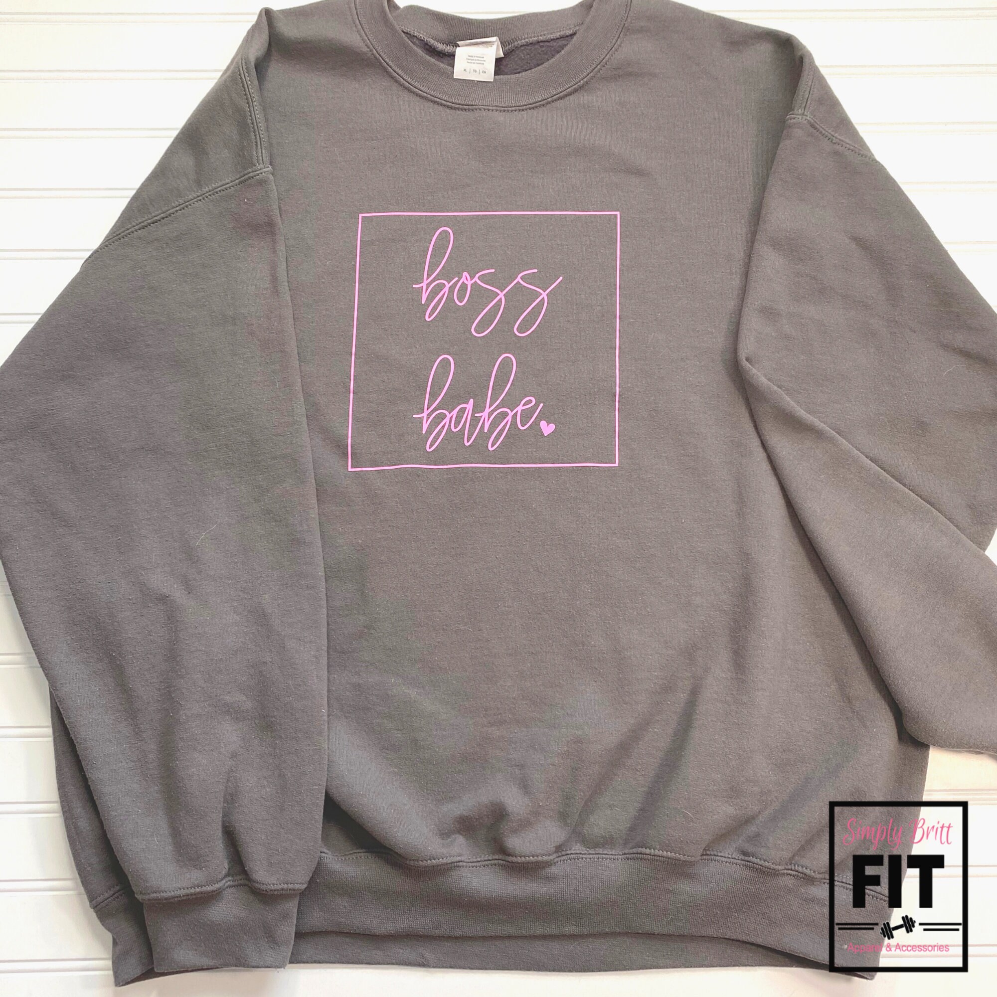 Boss Babe Pullover Sweatshirt, Empowering Women Sweatshirt, Lady Boss ...