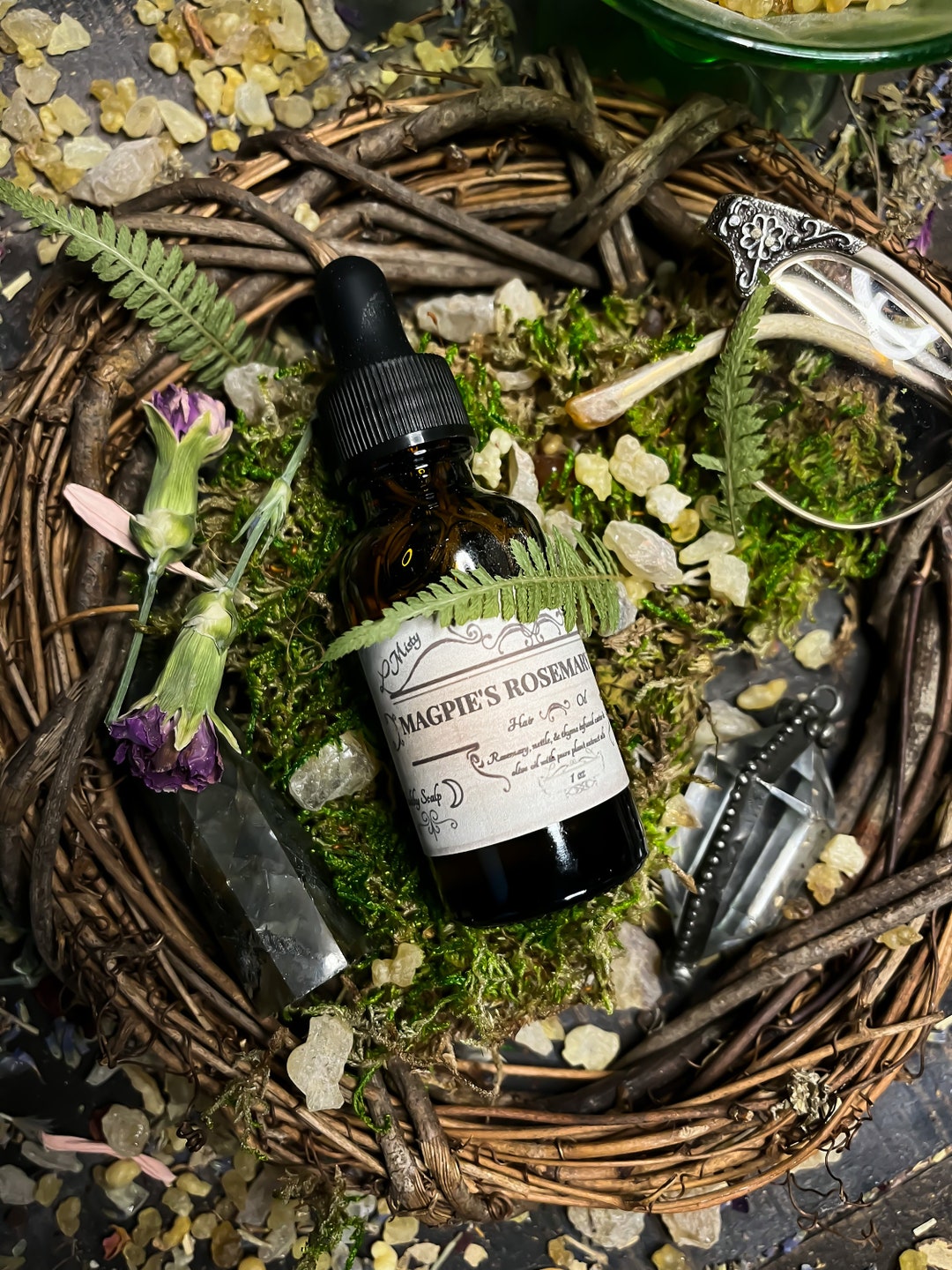 MAGPIE’S Rosemary Hair Elixir ~ Botanical Oil & Remedy for Healthy ...