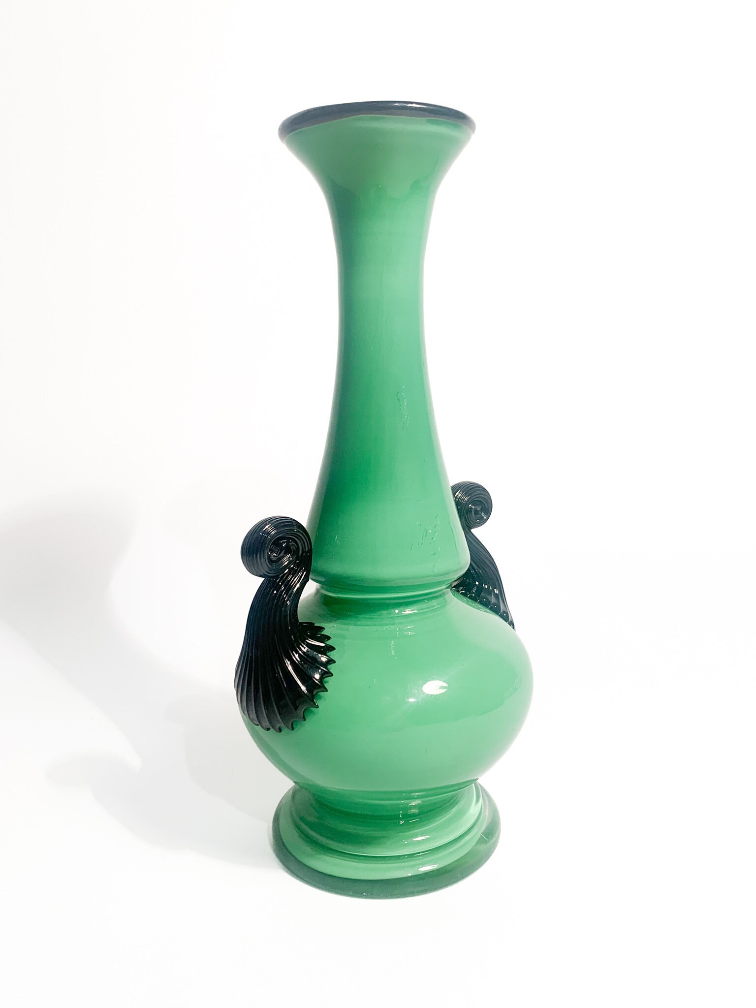 Decò Vase in Murano Glass by Napoleone Martinuzzi 1930s - Etsy