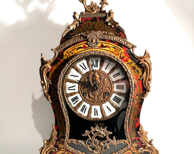 Le Ore Italian Table Pendulum Clock With 8 Day Mechanical Chime ...