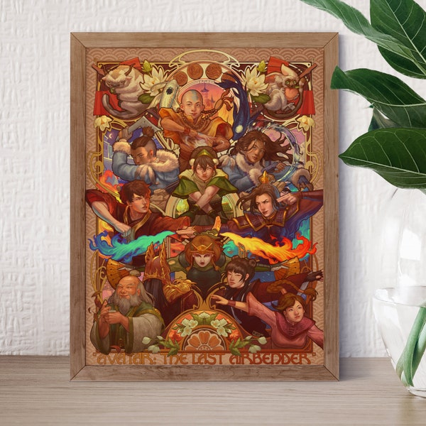 Avatar the Last Airbender Art - Etsy