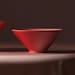 Handmade Red Ceramic Bowl: Japanese-inspired Pottery - Etsy