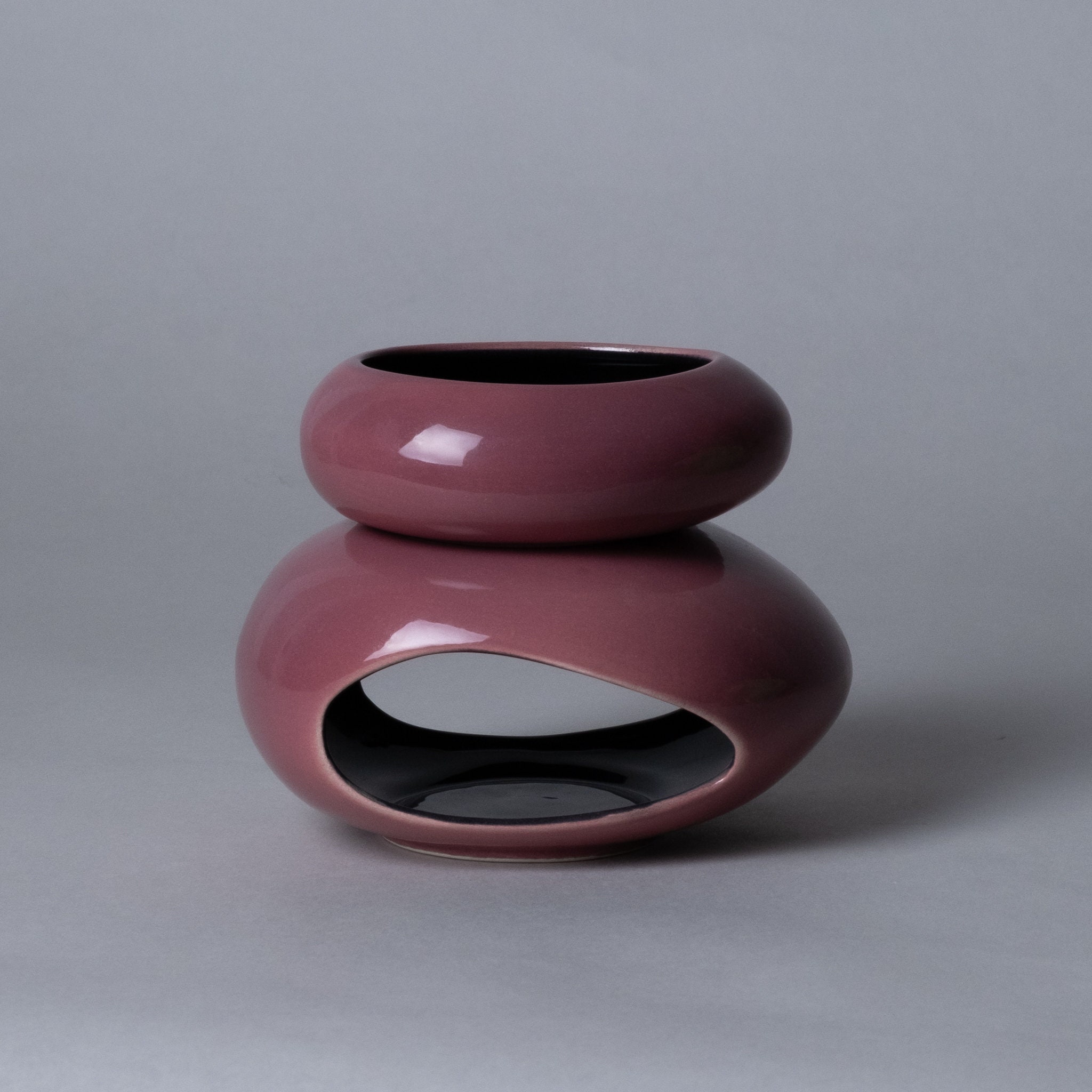 Handmade Ceramic Oil Burner for Essential Oils and Wax Melts | Bordo ...