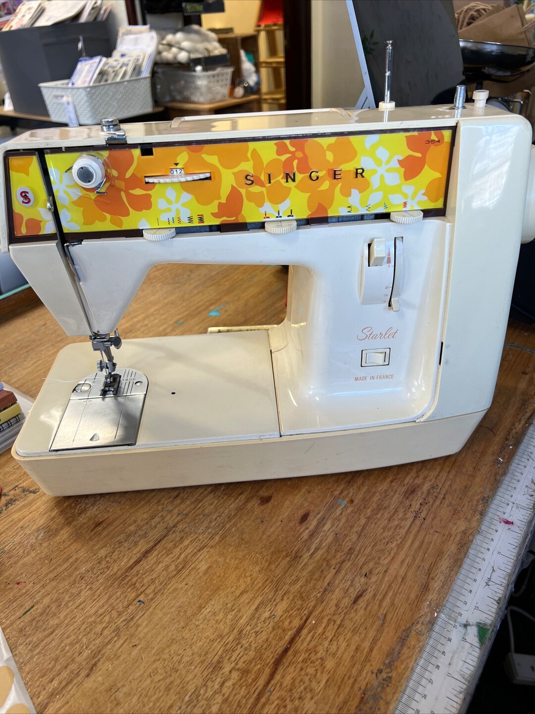 Vintage and Rare Singer Starlet Sewing Machine - Etsy