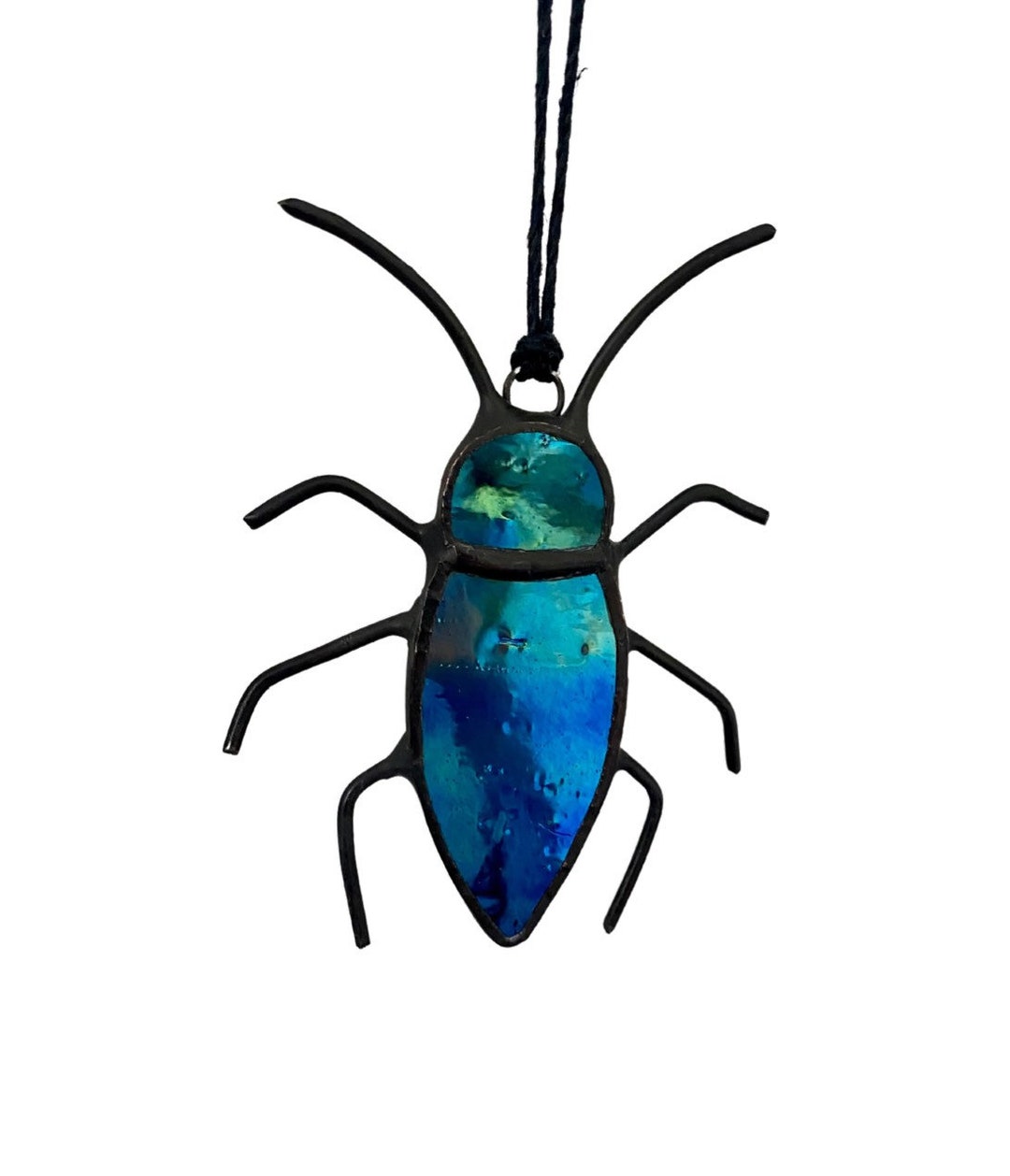 Black Iridescent Cockroach Insect Suncatcher - Etsy