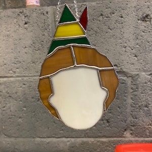Buddy the Elf Stained Glass Suncatcher Elf Sun Catcher - Etsy