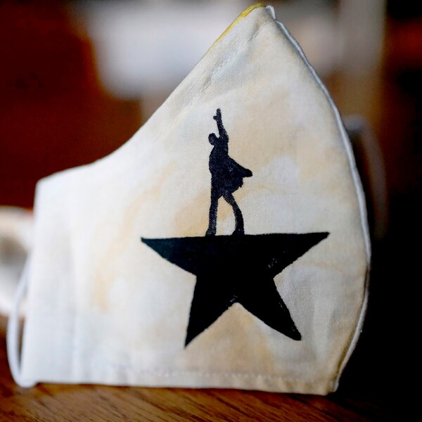 Hamilton Face Mask - Etsy